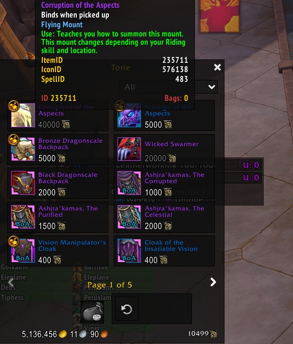 Horrific Vision Cosmetic Items No Longer Timegated - Wowhead News