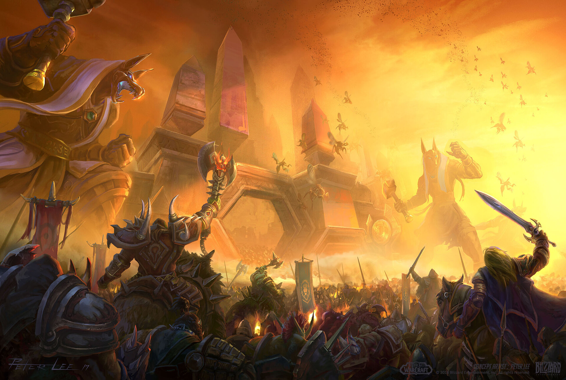 The Silithid, Qiraji, & War of the Shifting Sands - Anniversary Phase 5 ...