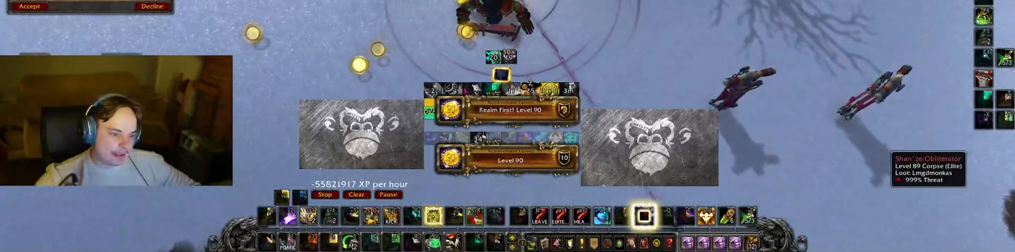 World First Level 90 Achieved by Lmgd1 in Just Over 3 Hours - Mists of ...