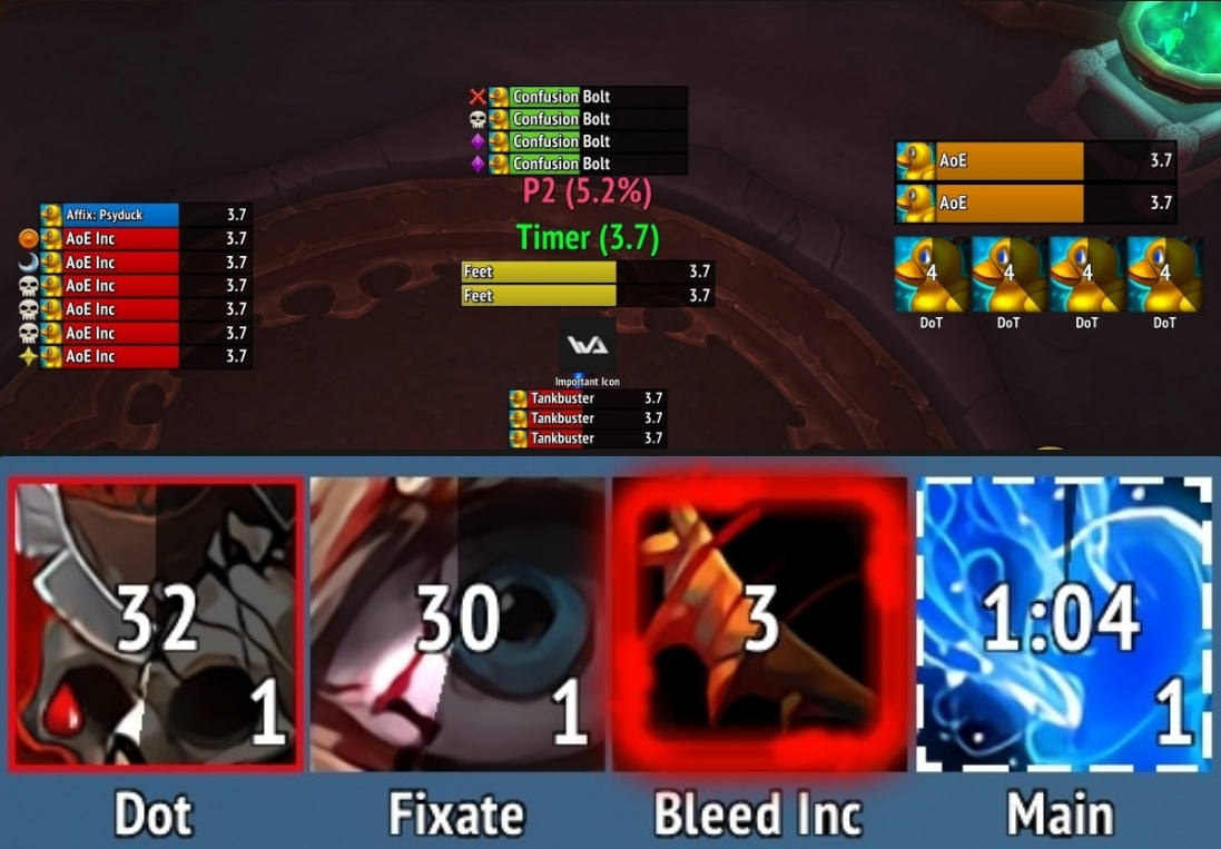 Season 3 Dungeon Mechanics WeakAuras Packs by Causese and Tarithal - GameRifts