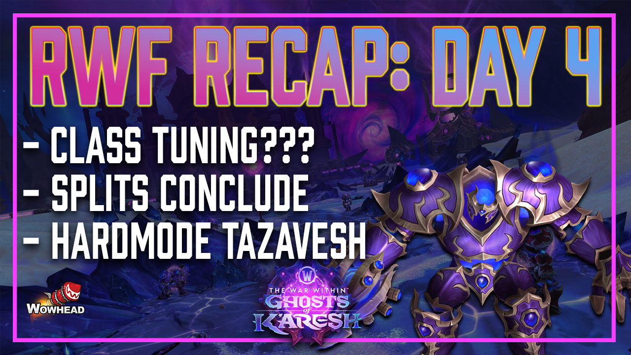 Manaforge Omega Race to World First Day 4 Recap - Hardmode Tazavesh and ...