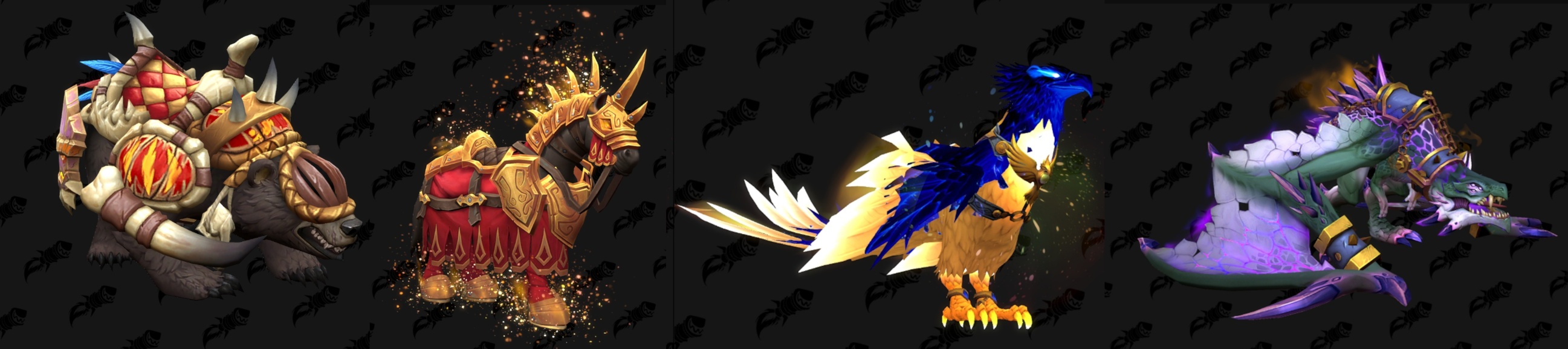 All New Mount Models Added with Midnight - Arcane Golem, Amani Bear ...