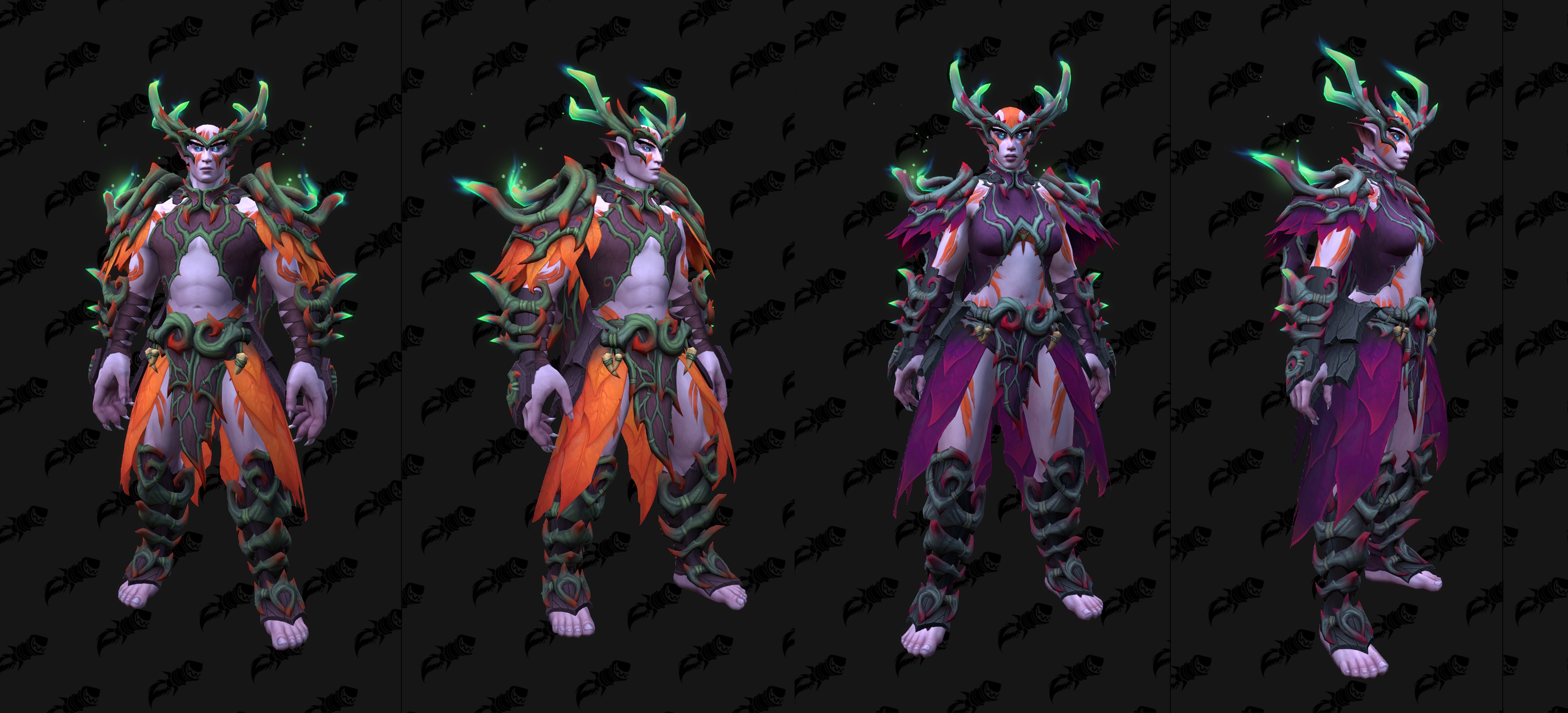 Haranir Heritage Armor Datamined in Midnight Alpha - 2 Color Variants - Wowhead News