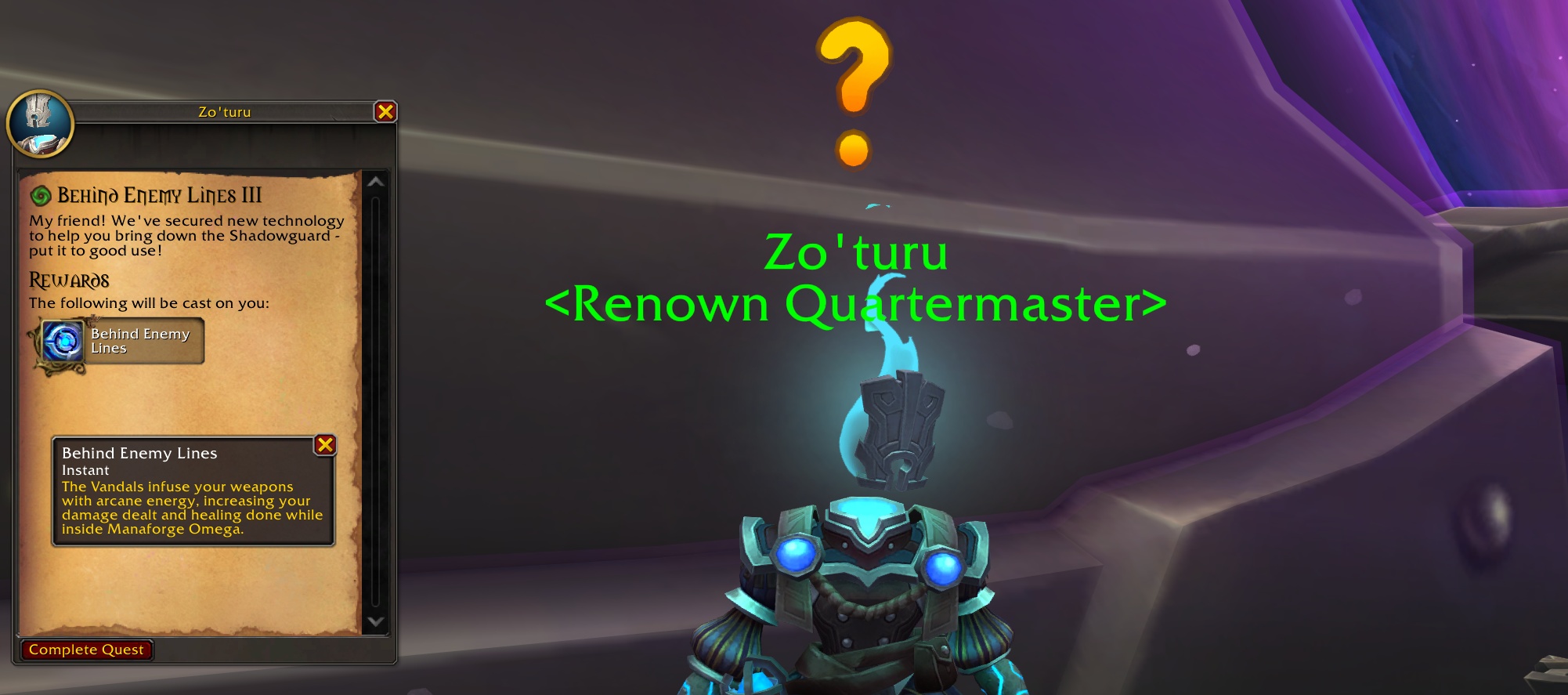 Manaforge Omega Raid Buff Increased to +9% Damage and Healing at Renown ...