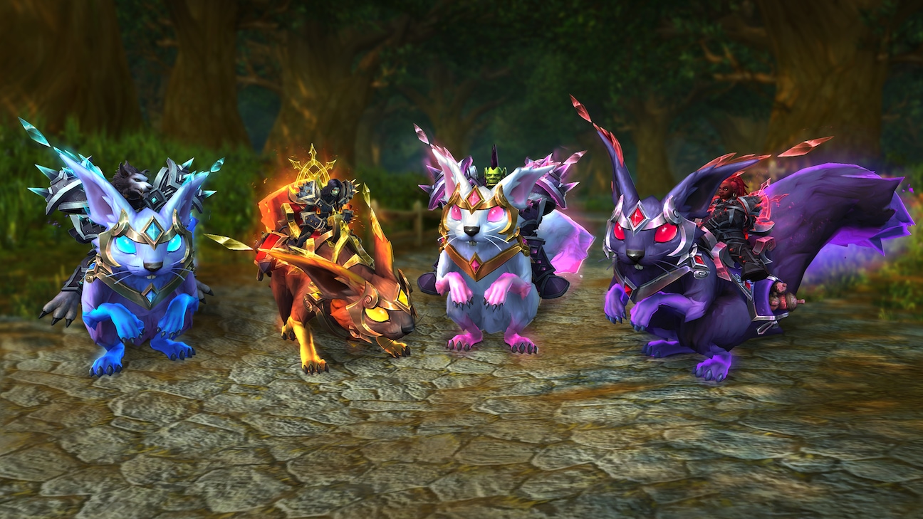 New Flying Squirrel Mounts & Cozy Kobold Transmog in the In-Game Shop ...