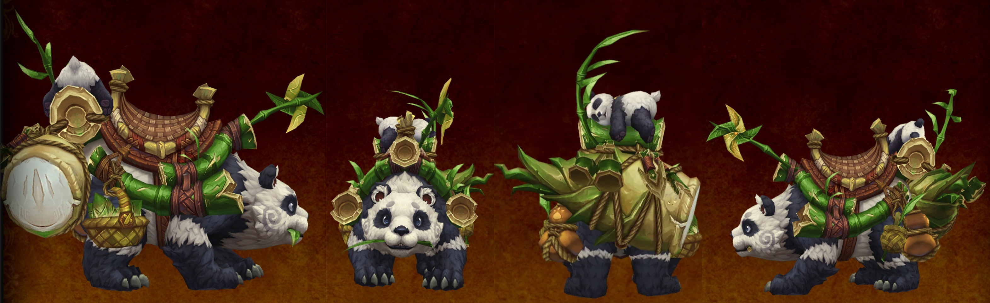 Highly-Detailed Spring Panda Mount Seen on Mists of Pandaria Classic ...