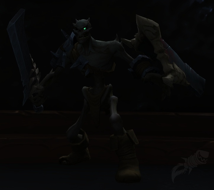 Unslimed Skeleton - NPC - World of Warcraft