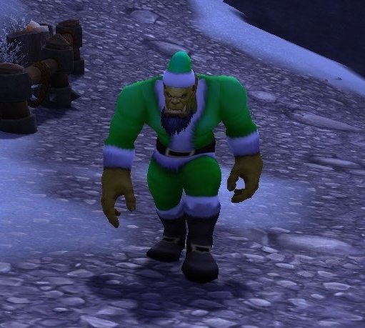 Orc Male Winter Reveler - NPC - World of Warcraft