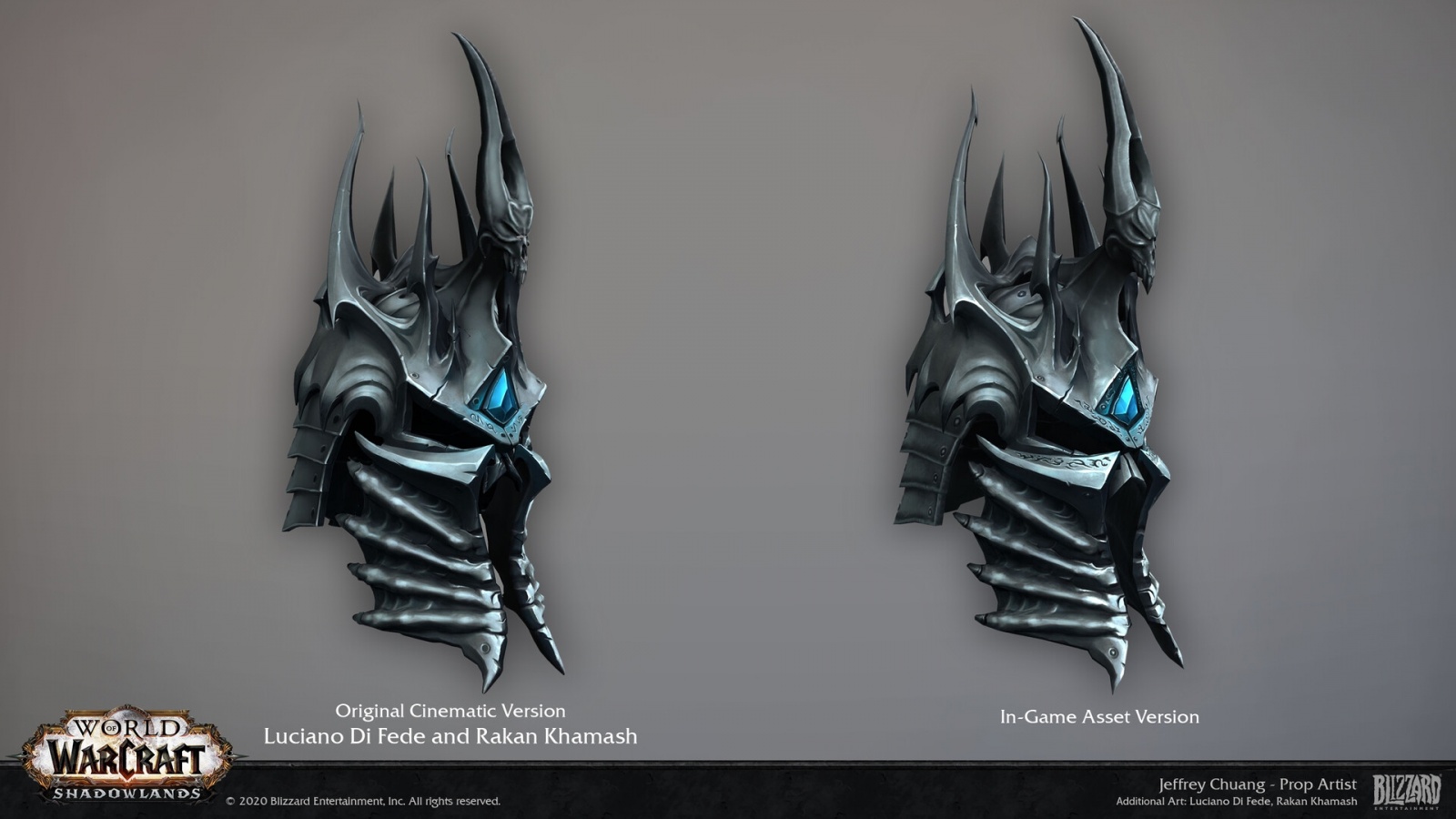 Shadowlands Art Blast: Helm of Domination by Prop Artist Jeffrey Chuang ...