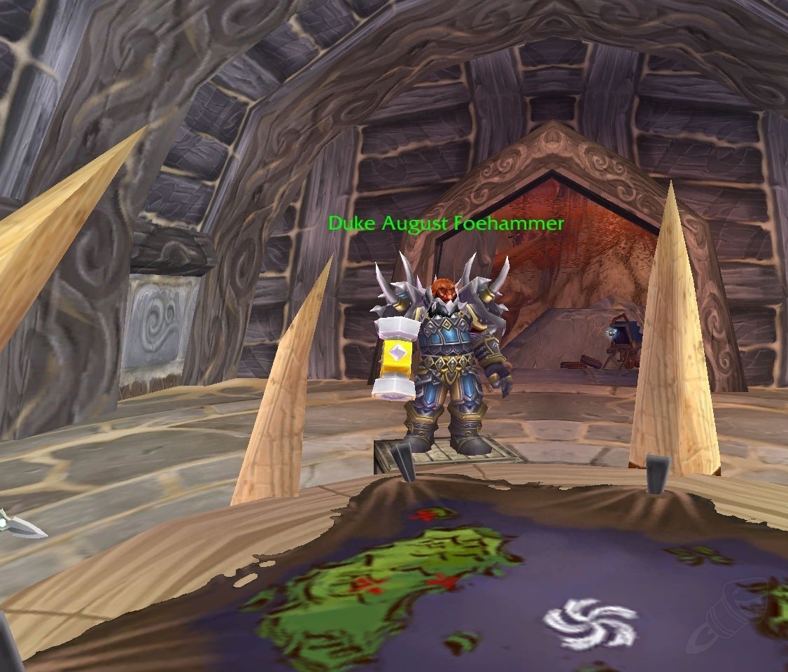 Duke August Foehammer - NPC - World of Warcraft