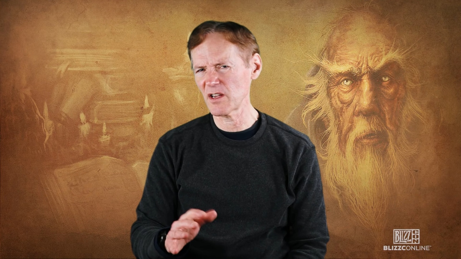 Blizzcon 2021 - Voice of Decard Cain - Gallery - World of Warcraft