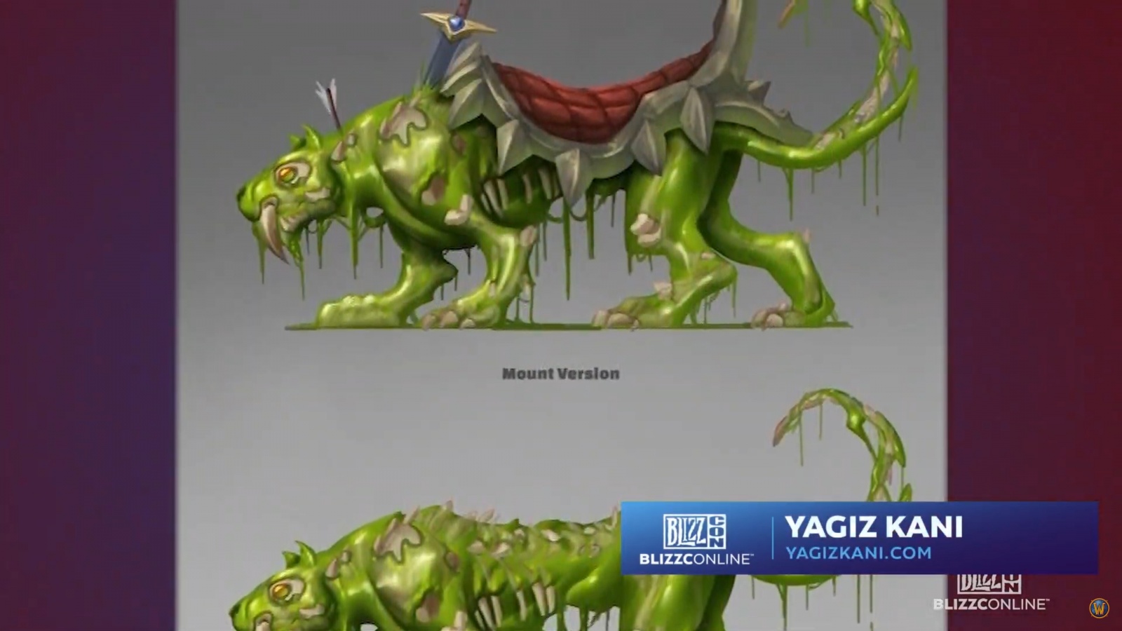Blizzcon 2021 - World of Warcraft Making of Wandering Ancient Mount ...