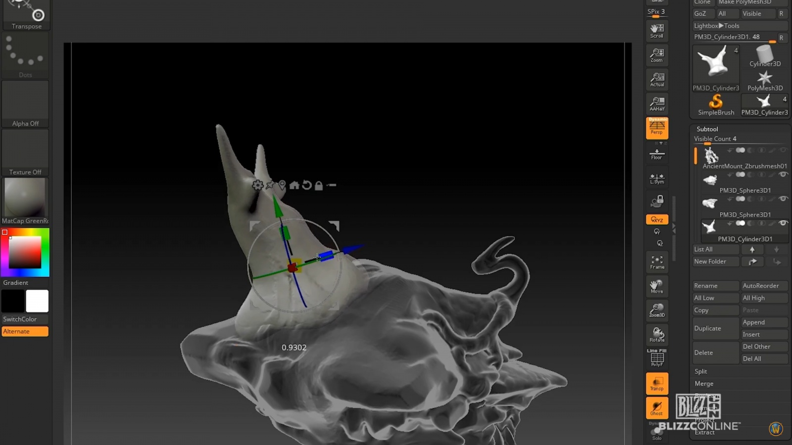 Blizzcon 2021 - World of Warcraft Making of Wandering Ancient Mount ...