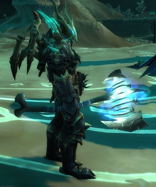 Gran hacha de forja de hueso eterna - Objeto - World of Warcraft