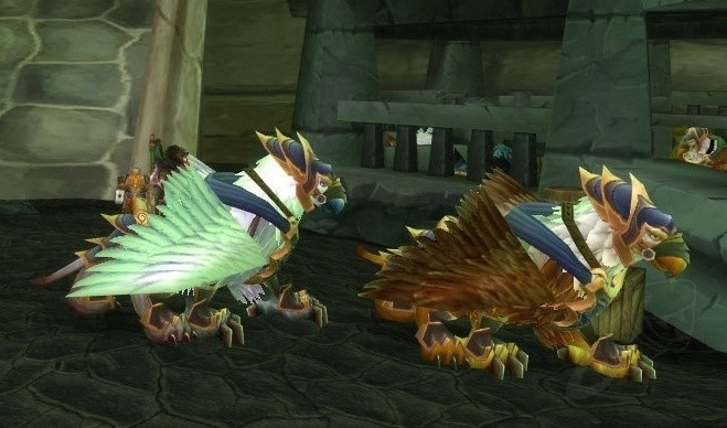 Armored Snowy Gryphon - Spell - WotLK Classic