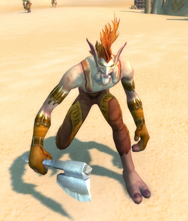 Sandfury Axe Thrower - NPC - World of Warcraft