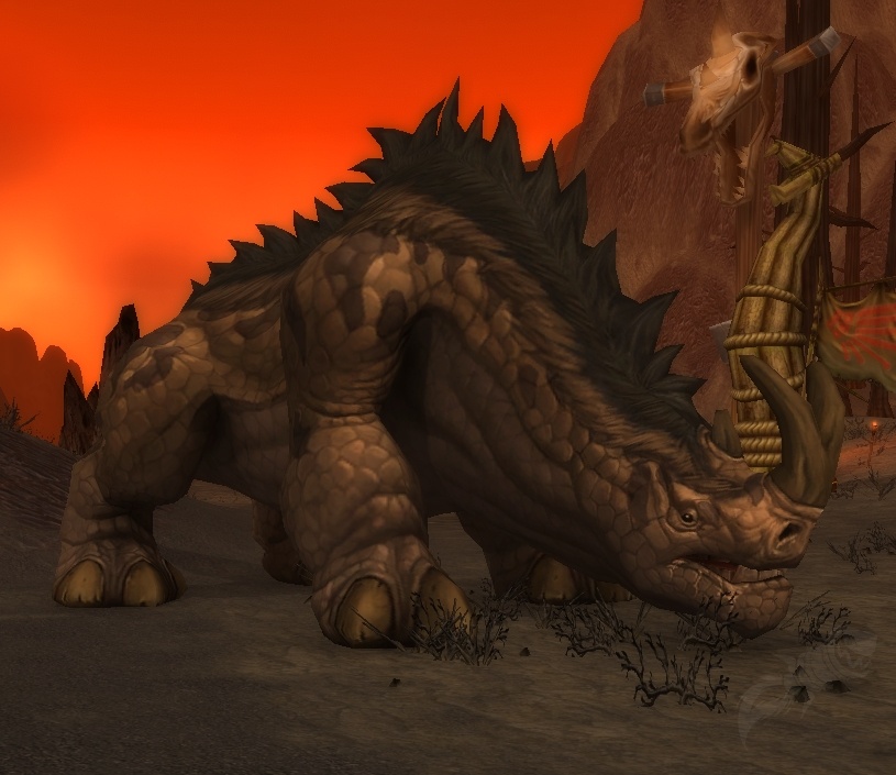 Blackrock War Kodo - NPC - World of Warcraft