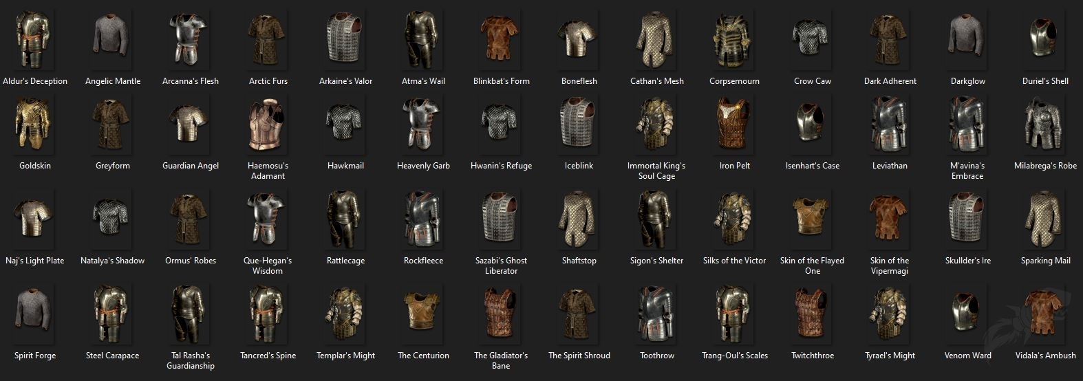 d2-icons-chestarmor - Gallery - World of Warcraft