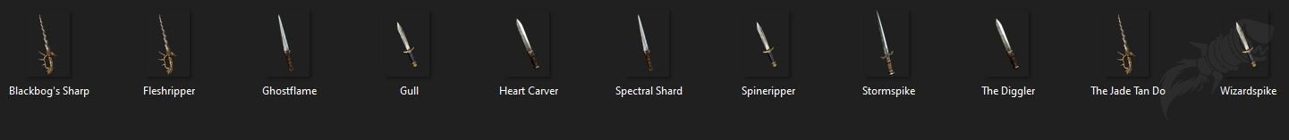 d2-icons-daggers - Gallery - World of Warcraft