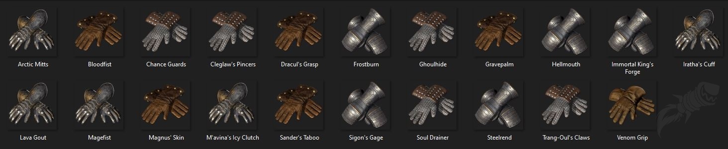 d2-icons-gloves - Gallery - Classic World of Warcraft