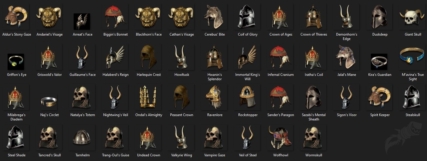 d2-icons-helmets - Gallery - WotLK Classic
