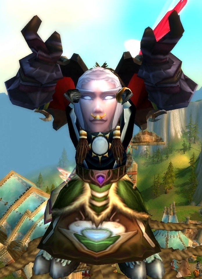 Flimsy Female Night Elf Mask - Item - Wrath Classic