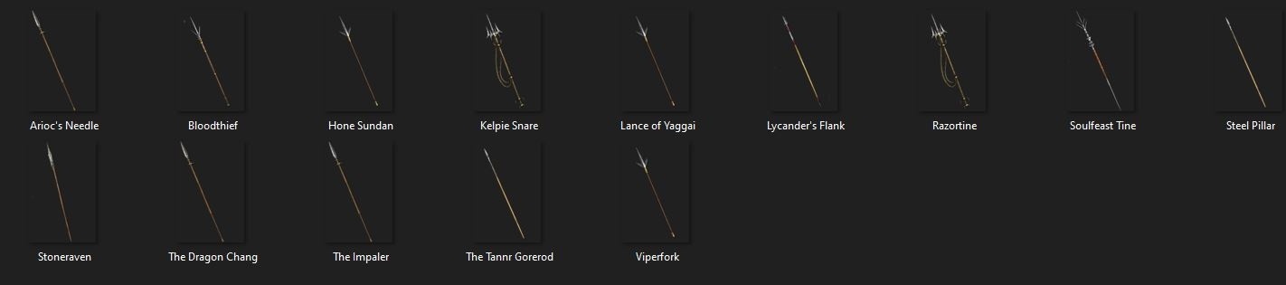 d2-icons-spears - Gallery - Cataclysm Classic