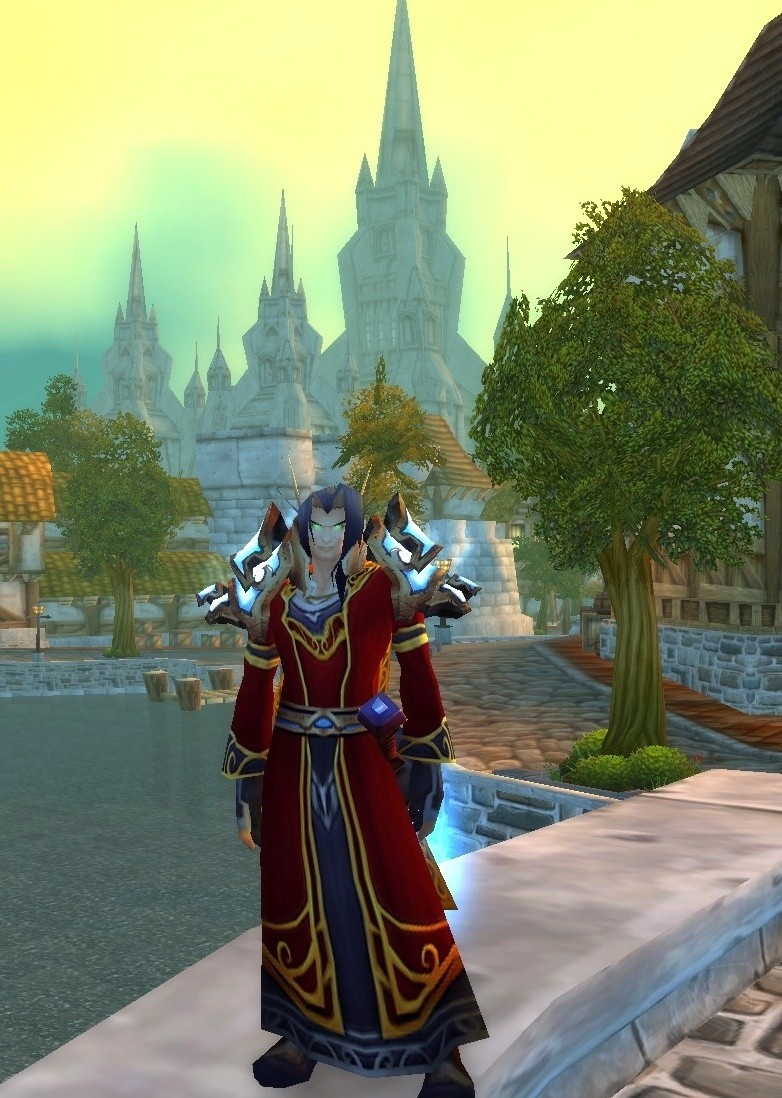 Scarlet Sin'dorei Robes - Item - WotLK Classic