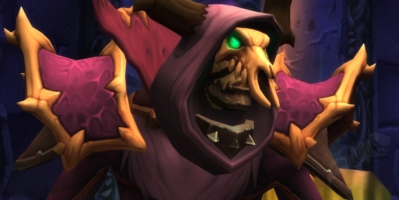 Initiate's Necromantle Shoulders - Item - World of Warcraft