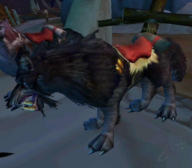 Black Riding Wolf - NPC - WotLK Classic