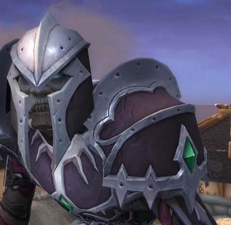 Sinister Gladiator's Plate Shoulderguards - Item - World of Warcraft