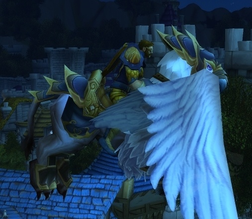 Stormwind Gryphon Rider - NPC - World of Warcraft