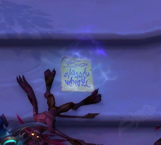 Waterlogged Scroll - NPC - World of Warcraft