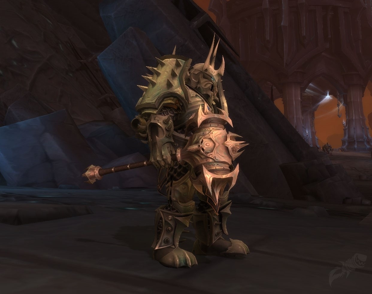 Ashen Mawsworn Maul - Item - World of Warcraft