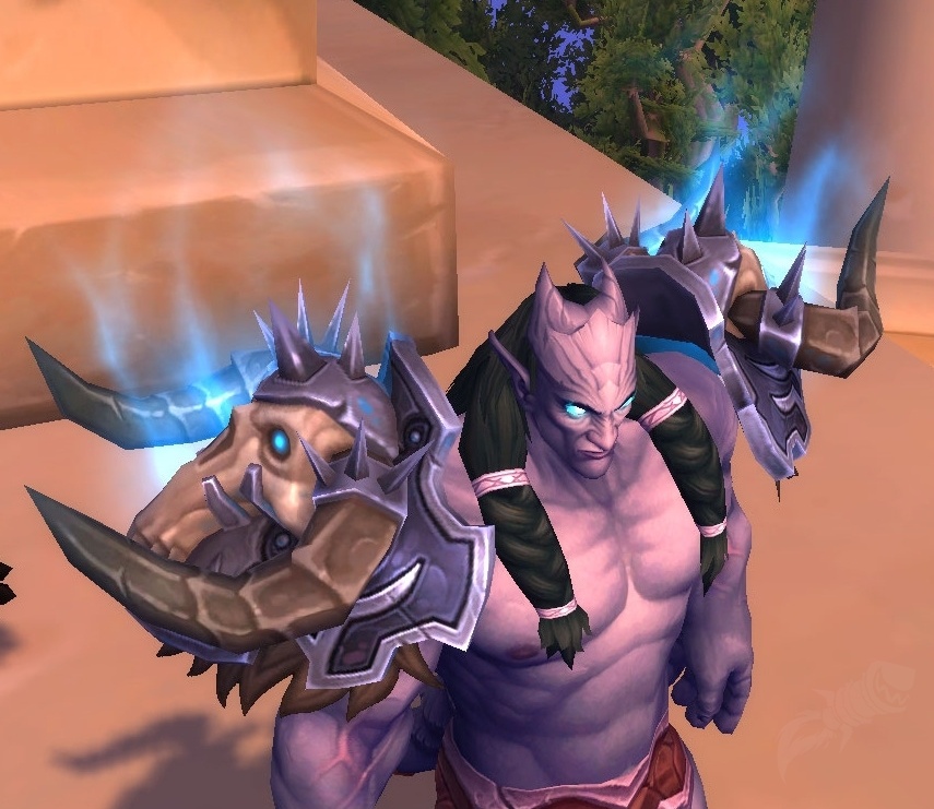 Demonic Gladiator's Dreadplate Shoulders - Item - World of Warcraft