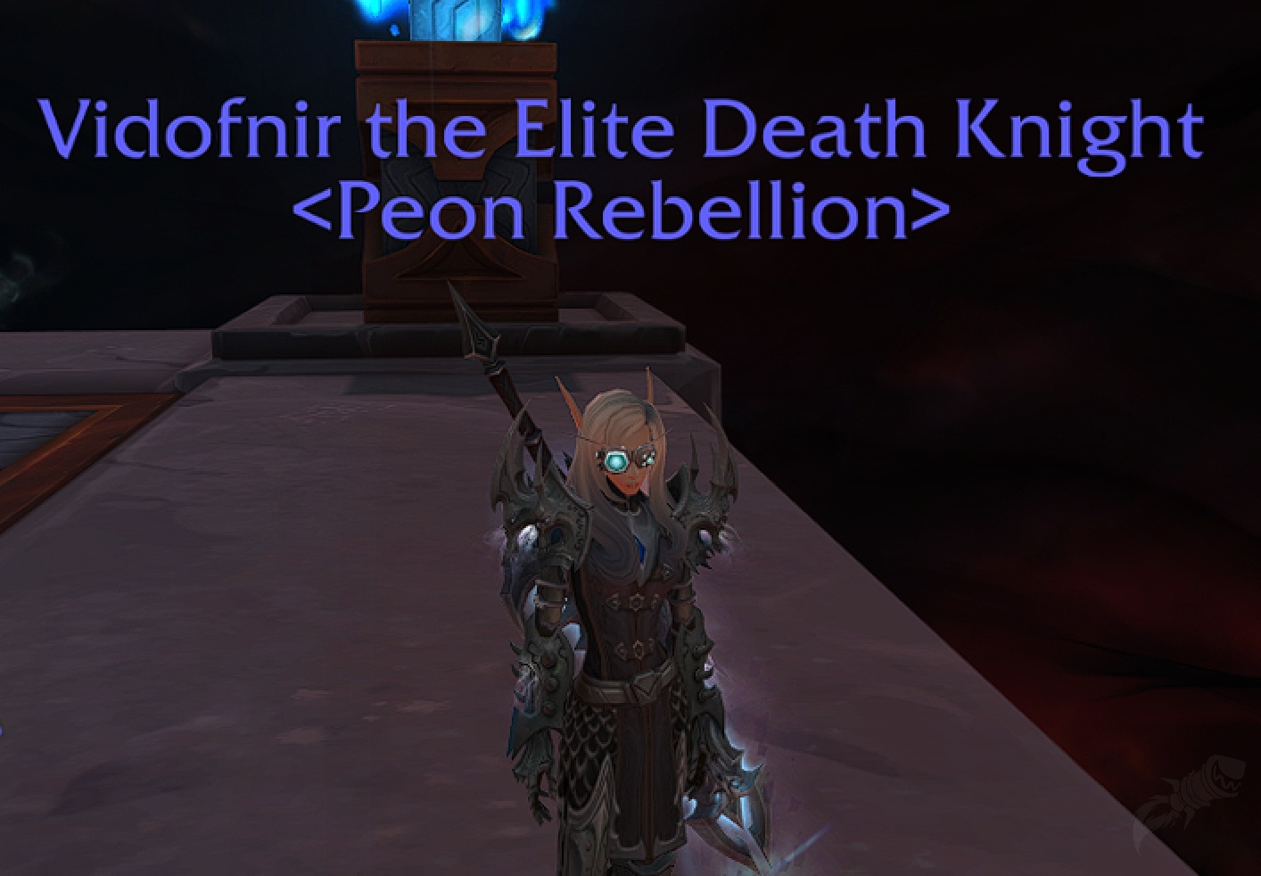 the Elite Death Knight - Title - World of Warcraft