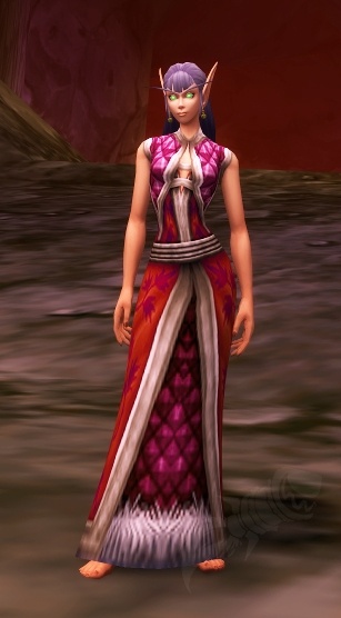 작열의 로브 - 아이템 - 월드 오브 워크래프트