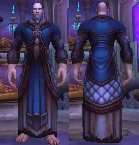 Warmongering Combatant's Satin Robe - Item - World of Warcraft