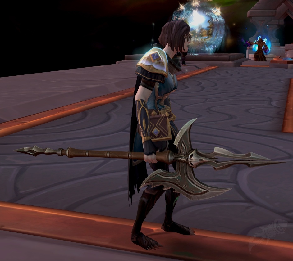 Ashen Mawsworn Halberd - Item - World of Warcraft