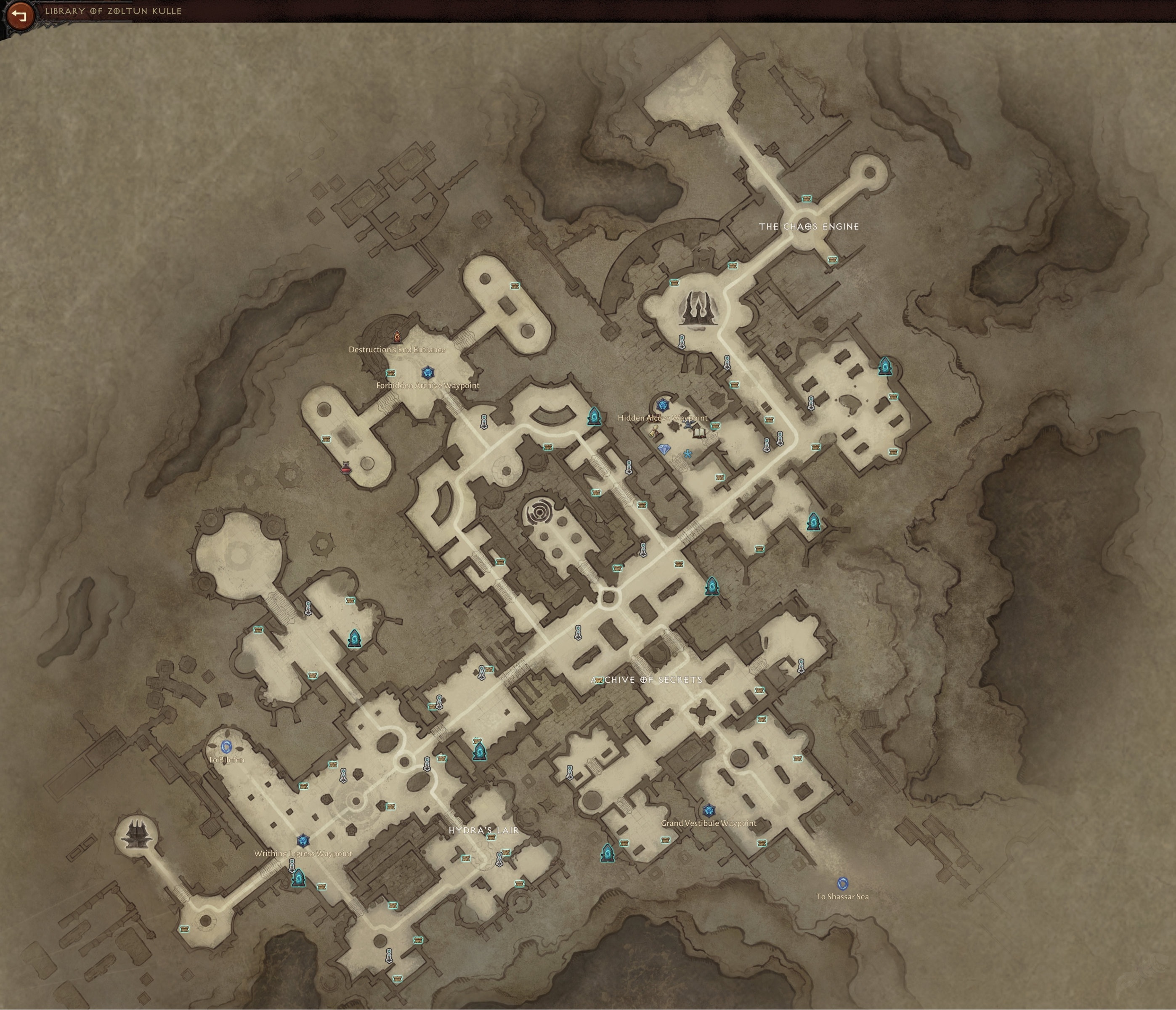 Diablo Immortal Maps - Gallery - Diablo 4