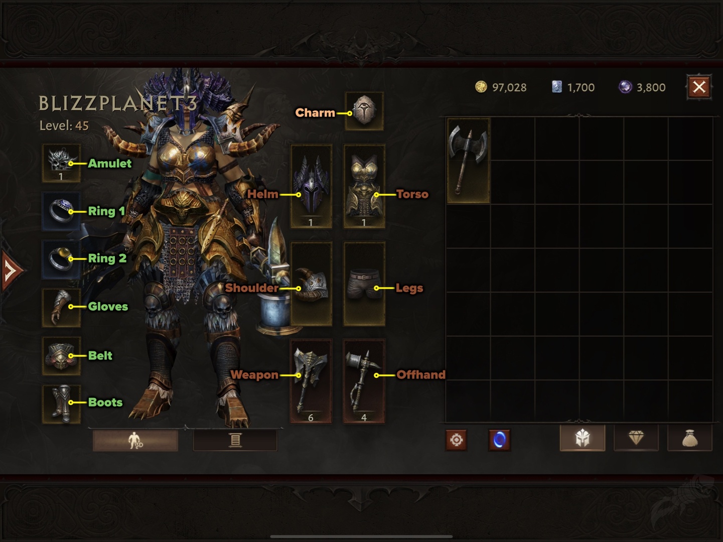 Diablo Immortal Equipment Overview - Gallery - Classic World of Warcraft