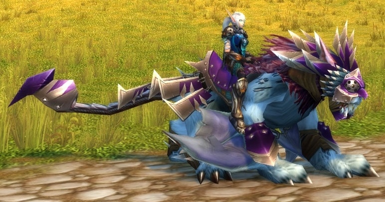Armored Blue Wind Rider - Item - World of Warcraft