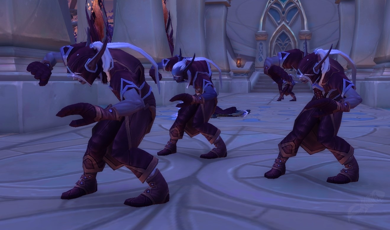 Habitante do Baluarte da Noite - PNJ - World of Warcraft