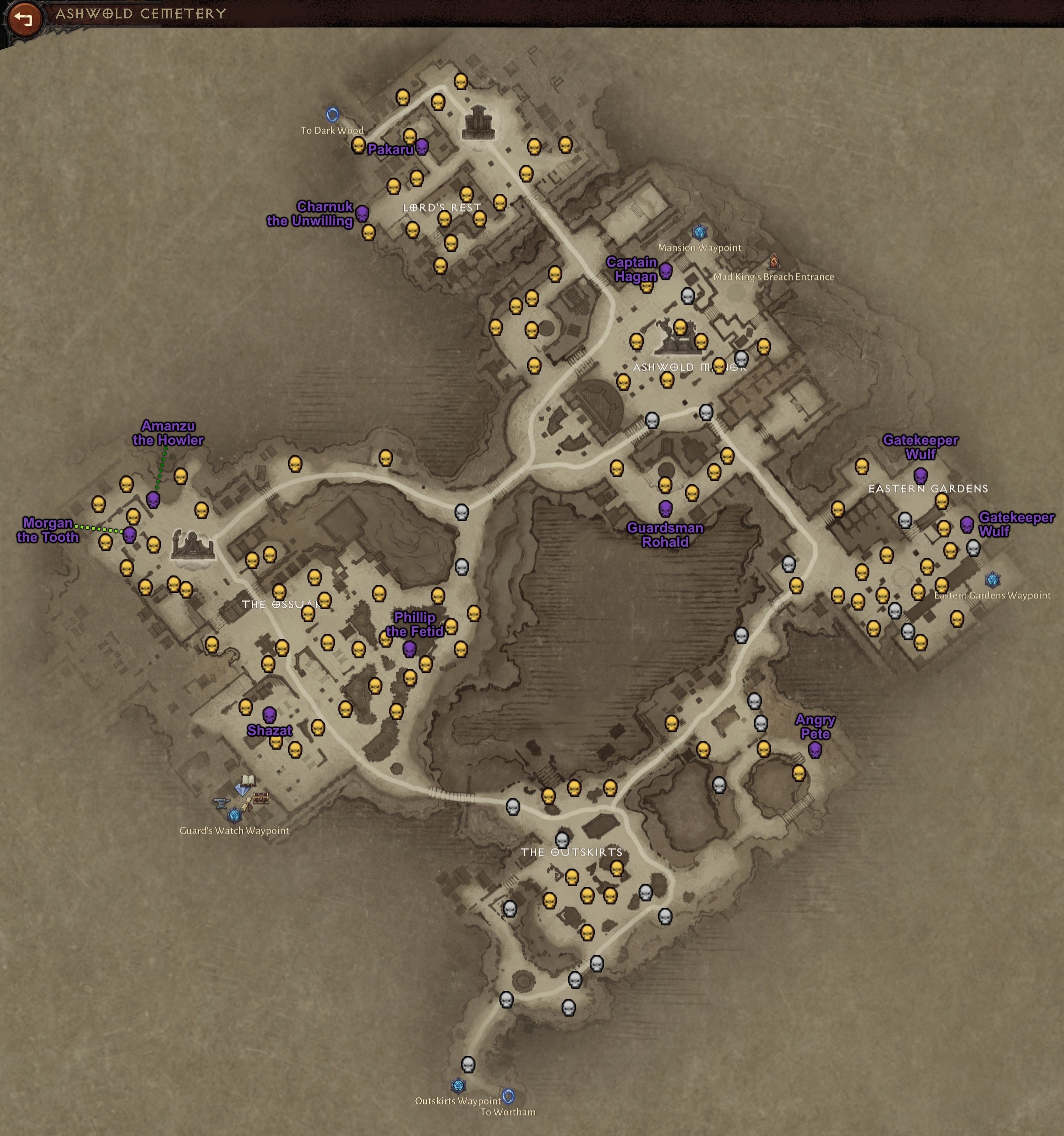 Ashwold Cemetery Maps - Gallery - WotLK Classic
