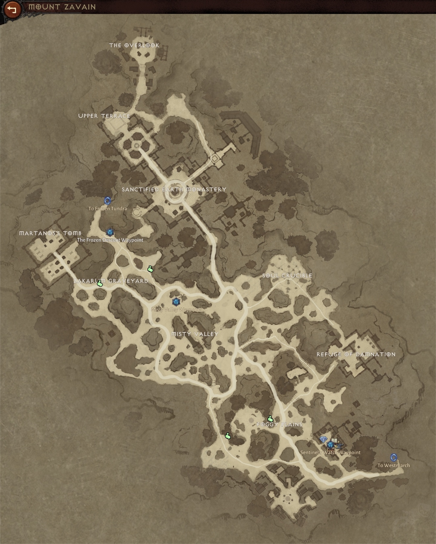 Mount Zavain Maps - Gallery - Classic World of Warcraft