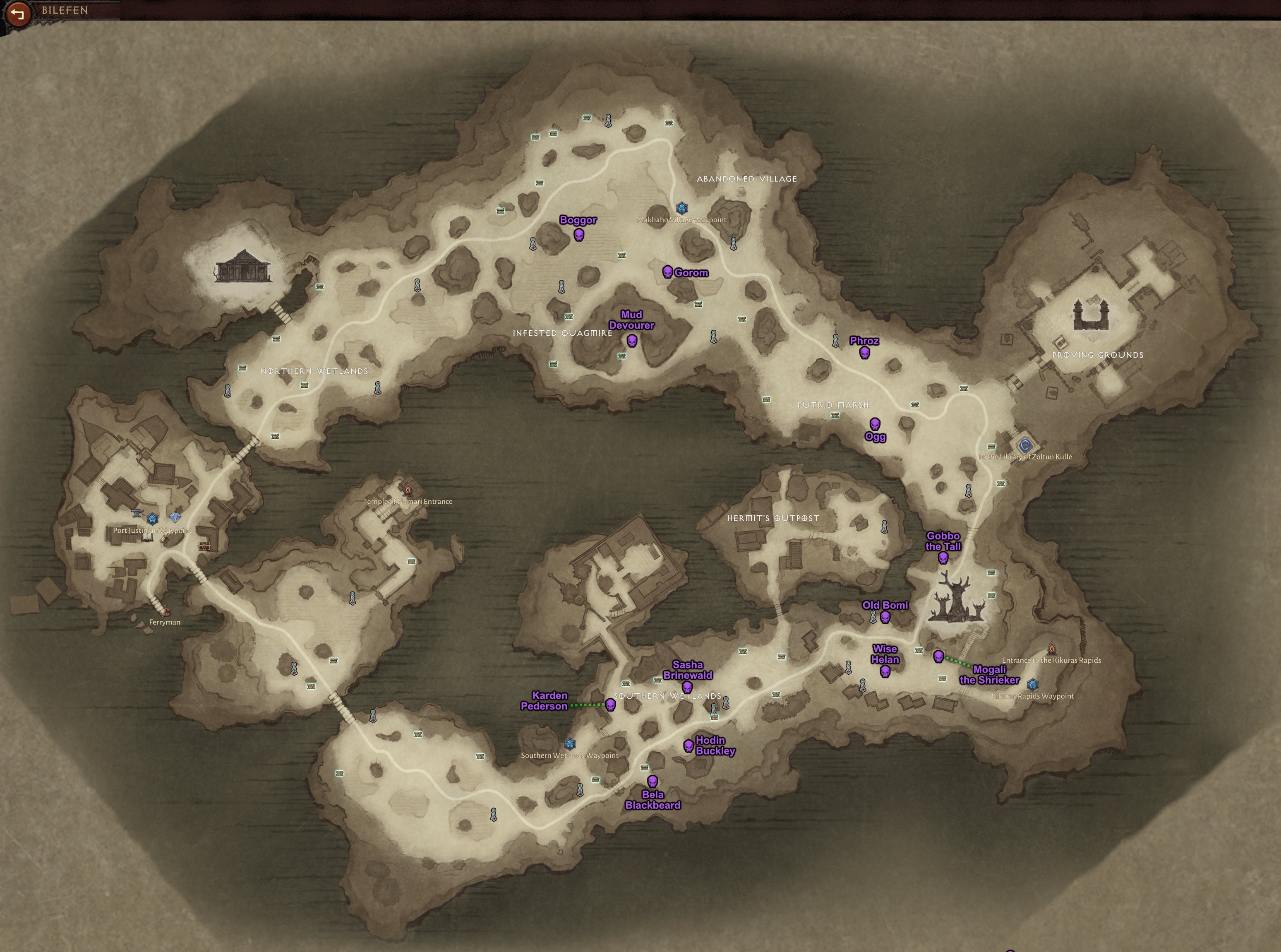 Bilefen Maps - Gallery - Classic World of Warcraft