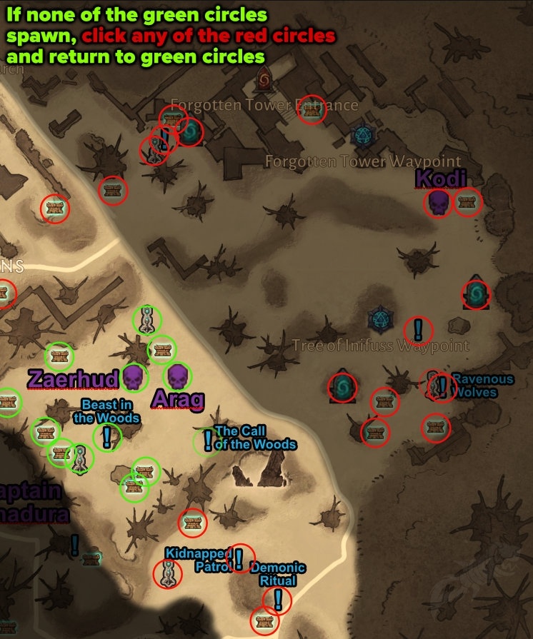 Dark Wood Side Quests - Gallery - Classic World of Warcraft