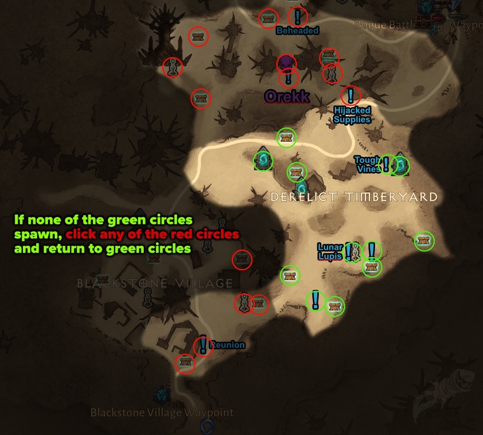 Dark Wood Side Quests - Gallery - Classic World of Warcraft