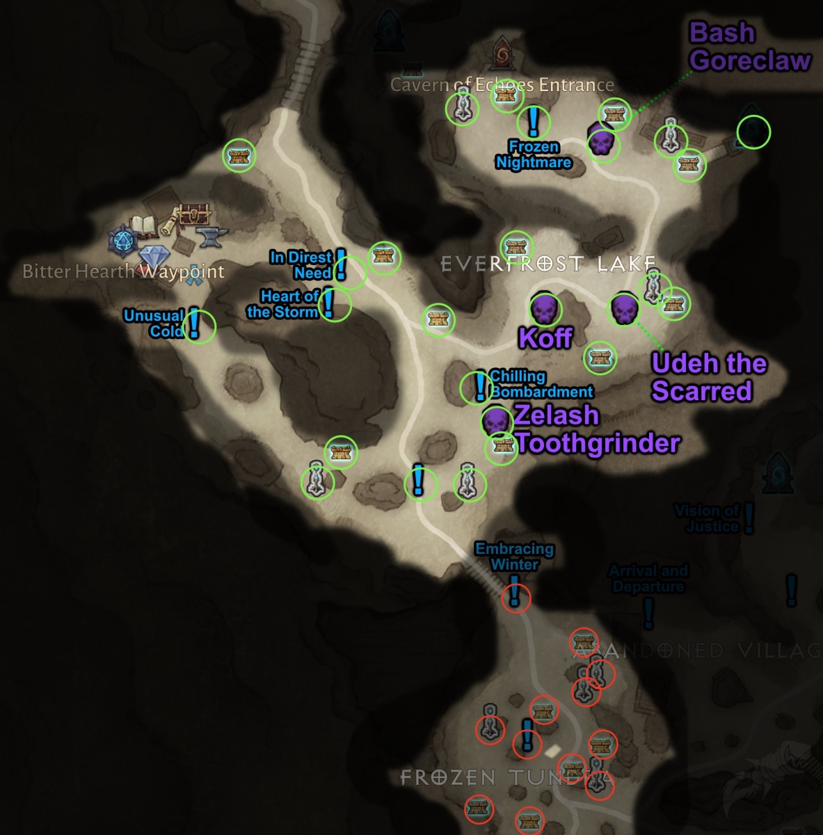 Frozen Tundra Side Quests - Gallery - Classic World of Warcraft