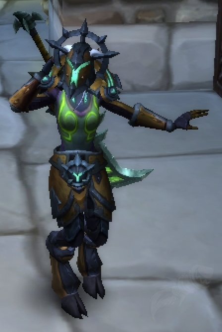 Grünen Trophäenwappenrock der Illidari erschaffen - Zauber - World of ...